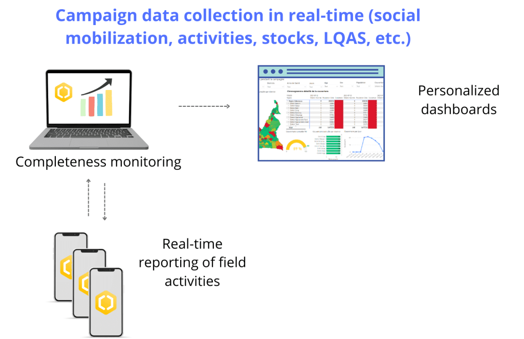 Digitalizing health campaigns (immunization, malaria, nutrition, and ...
